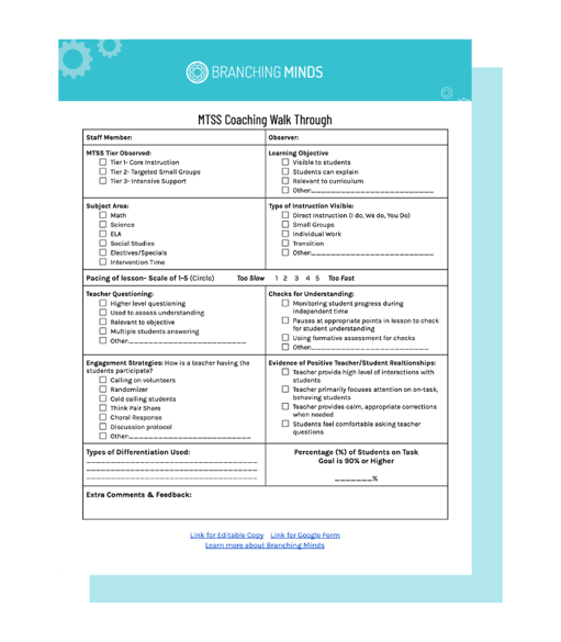 The MTSS Coaching Toolkit